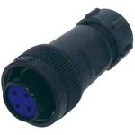 NRW-204-RM NRWシリーズワンタッチ防水中型コネクタ パネル取付レセプタクル 1個 七星科学研究所 【通販モノタロウ】