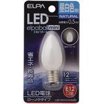 LED電球ローソク形 E12 ELPA (朝日電器) ローソク球 【通販モノタロウ】 LDC1CR-G-E12-G307～