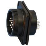 NJW-2414-PF11 NJWシリーズ防水中型コネクタ ストレートプラグ 1個 七星科学研究所 【通販モノタロウ】