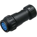 NJW-204-RF NJWシリーズ防水中型コネクタ パネル取付レセプタクル 1個 七星科学研究所 【通販モノタロウ】