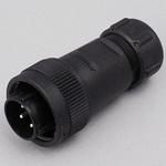 NRW-204-RF NRWシリーズワンタッチ防水中型コネクタ パネル取付レセプタクル 1個 七星科学研究所 【通販モノタロウ】