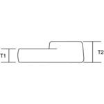 クロウフットレンチ(差込角9．5mm) 旭金属工業(旧新日本ツール) スパナヘッド 【通販モノタロウ】 VC3030～