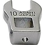 クロウフットレンチ(差込角9．5mm) 旭金属工業(旧新日本ツール) スパナヘッド 【通販モノタロウ】 VC3030～