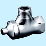 K6AP4-10 アングル形止水栓ドライバー式 1個 KVK 【通販モノタロウ】