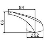 レバーハンドルセットメッキ PZK1S568G KVK レバーハンドル 【通販モノタロウ】 PZK1S568G