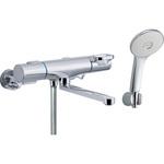 RBF-911N サーモスタット式シャワーバス水栓 エコフルシャワー(樹脂ホワイトハンドル) 1個 LIXIL(INAX) 【通販モノタロウ】