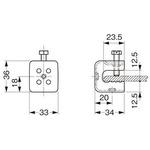 支持金具(一般形鋼用) ネグロス電工 ネグロック吊り金具 【通販モノタロウ】 A3L-M6～