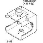 支持金具(一般形鋼用) ネグロス電工 ネグロック吊り金具 【通販モノタロウ】 A3L-M6～
