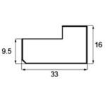 ZZ-0010-MVE8 クロス下地材L2700(ボード厚9．5mm用) LIXIL(トステム) 1個 ZZ-0010-MVE8 - 【通販モノタロウ】