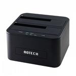 AOK-ONESHOT-U3ST 2.5/3.5インチSATA HDD/SSDスタンド USB3.1Gen1(USB3.0)USB2.0接続 UASPモード 1個 AOTECH 【通販モノタロウ】