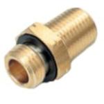 450026440 ニップル G1/4×R1/4 1個 麻場 【通販モノタロウ】