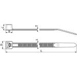 MCTS200-PP メタルコンテントタイ耐薬品性 1袋(100本) ヘラマンタイトン(旧タイトン) 【通販モノタロウ】