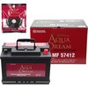 AD-MF57412-TG 欧州車用 PLATINUM CAR BATTERY(ターミナルガード付き) 1個 AQUA DREAM(アクア ...